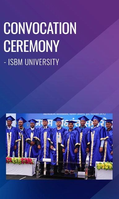 ISBM University Chhattisgarh | Top University in India